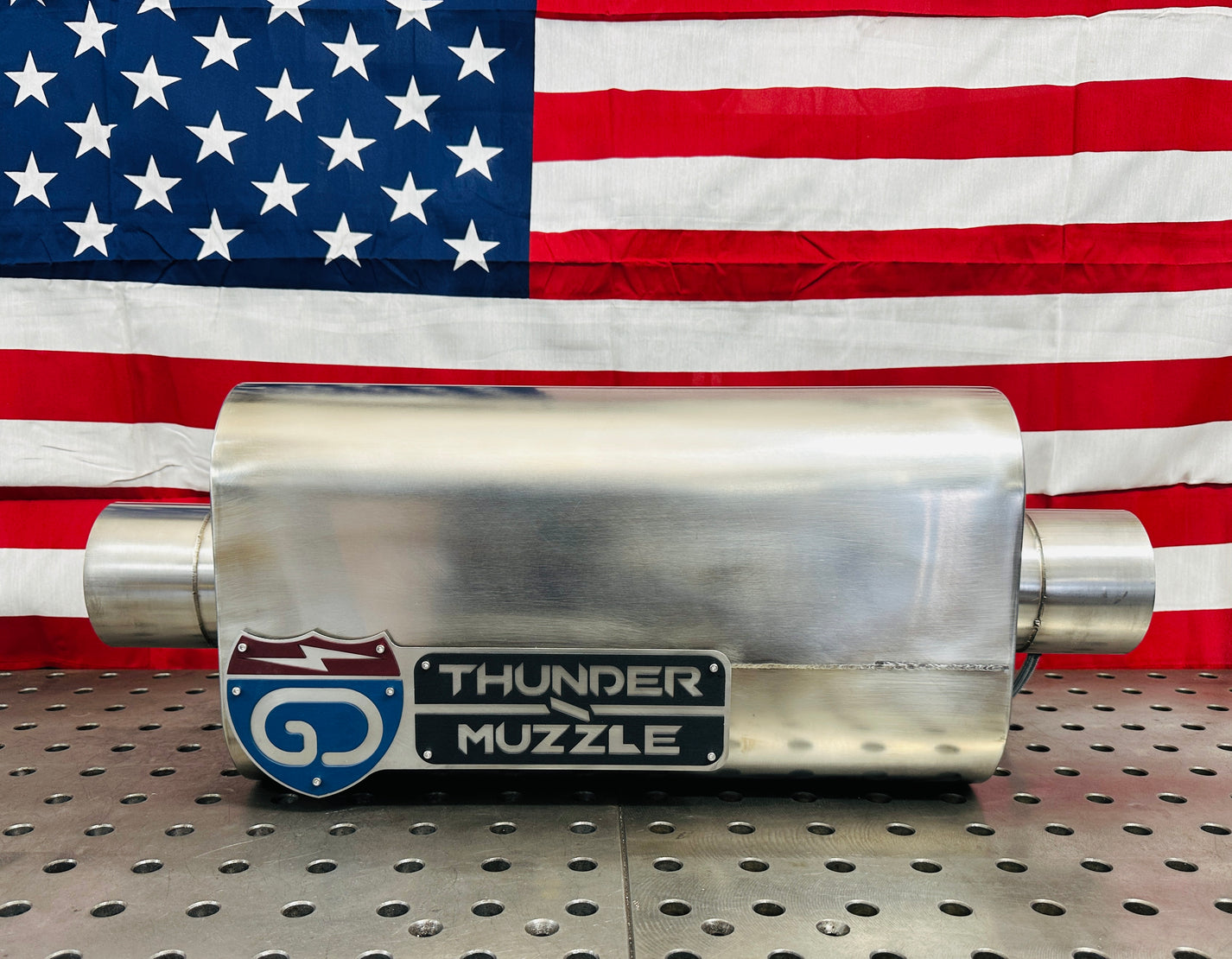 4 inch Thunder Muzzle Diesel Muffler – Glory Days Speed Shop