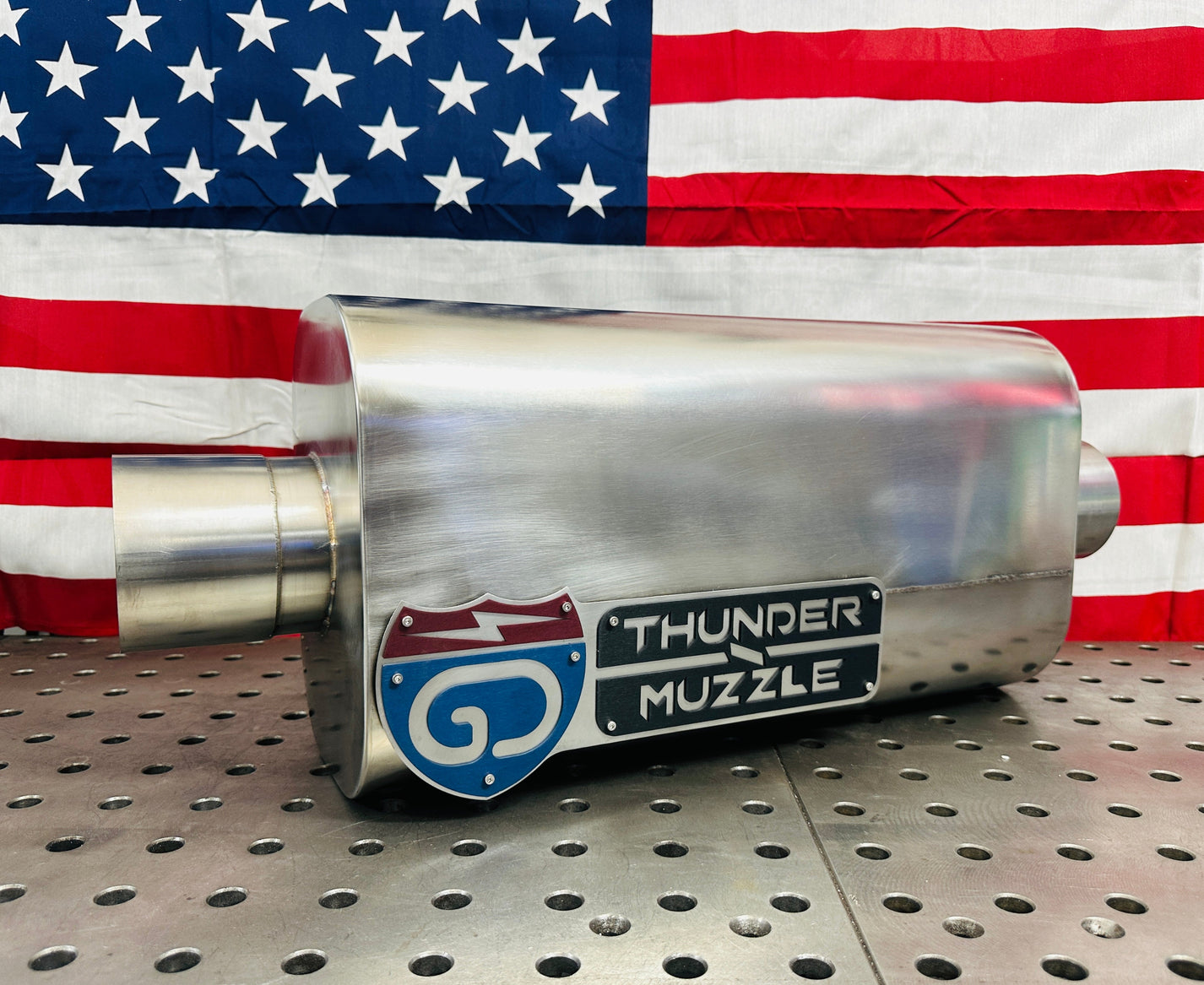 4 inch Thunder Muzzle Diesel Muffler – Glory Days Speed Shop