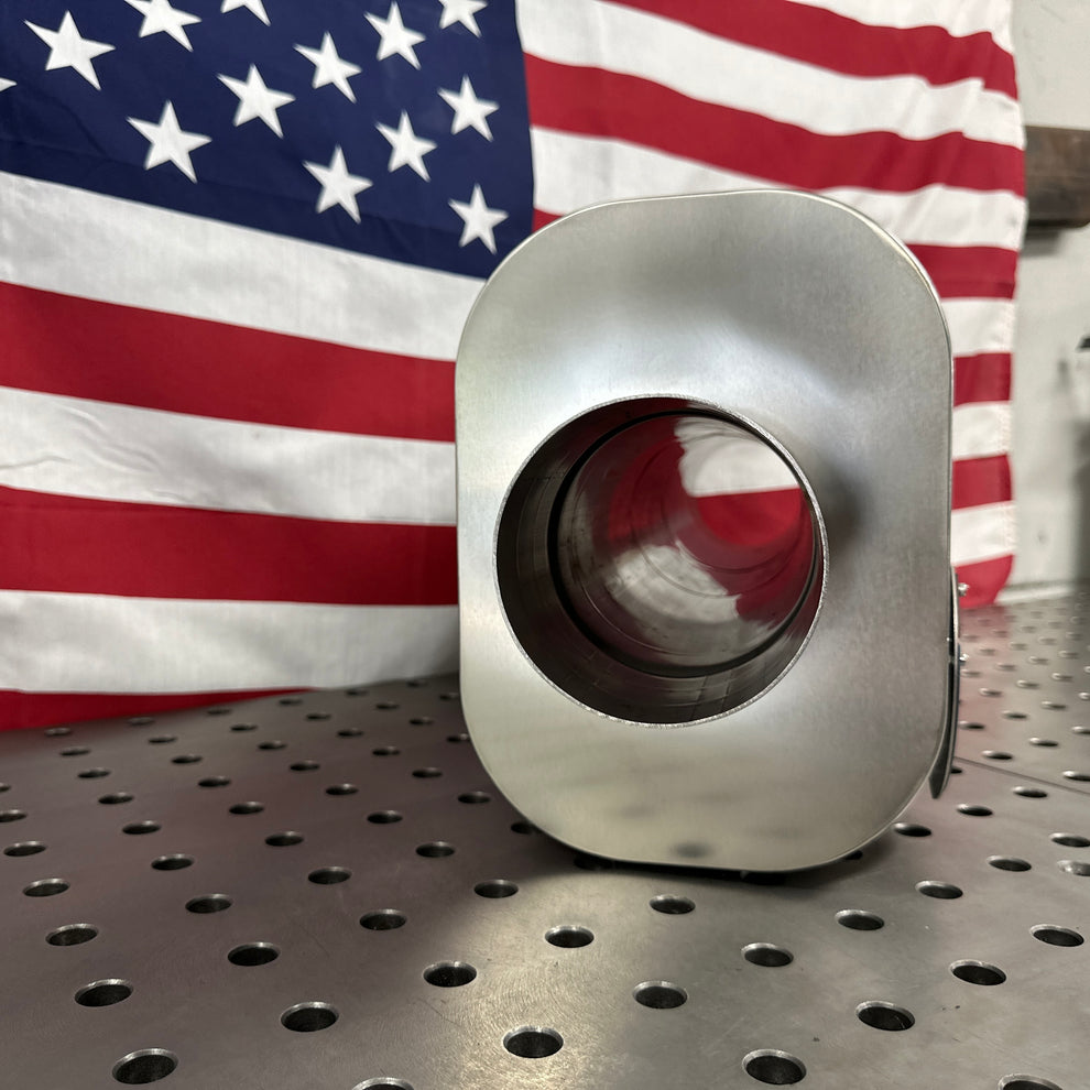 4 inch Thunder Muzzle Diesel Muffler – Glory Days Speed Shop